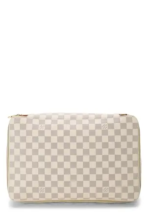 LOUIS VUITTON Damier Azur Packing Cube - Brown