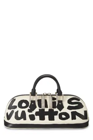 LOUIS VUITTON Stephen Sprouse X Glazed Leather Graffiti Alma Horizontal