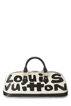 LOUIS VUITTON Stephen Sprouse X Glazed Leather Graffiti Alma Horizontal