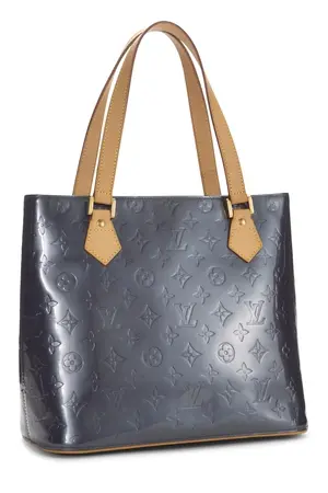 LOUIS VUITTON Indigo Monogram Vernis Houston