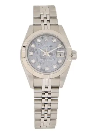 Rolex Sodalite Stone Diamond Dial Datejust 79174 - Blue