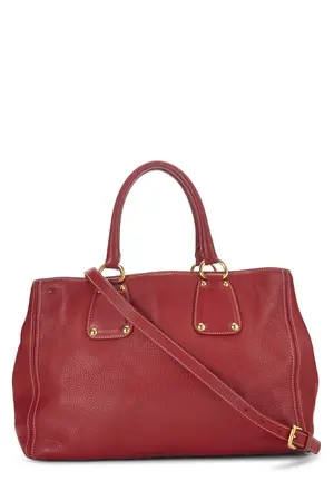 Prada Vitello Daino Convertible Tote