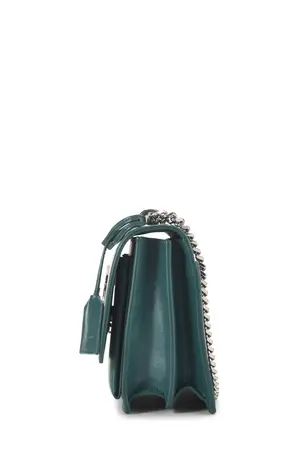 Saint Laurent Calfskin Leather Sunset - Green