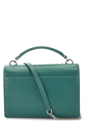 Saint Laurent Calfskin Sunset Wallet On Chain
