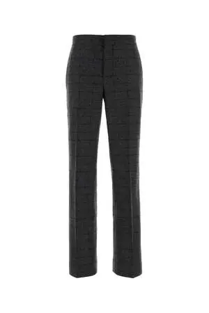 Moschino Embroidered Wool Pant