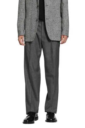 LARDINI Stretch Wool Trousers
