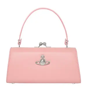 VIVIENNE WESTWOOD Xl Frame Orb Plaque Tote Bag - Pink