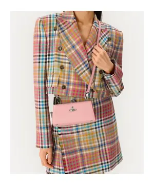VIVIENNE WESTWOOD Xl Frame Orb Plaque Tote Bag