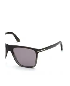 TOM FORD Black Logo Sunglasses
