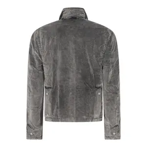 THOM KROM Washed Collar Jacket