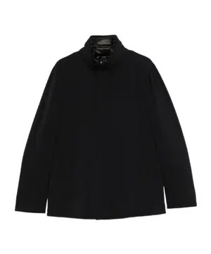 MONTECORE High-neck Zip-up Jacket - Black