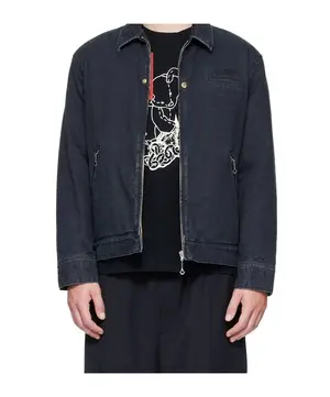 Undercover Long-sleeve Denim Jacket
