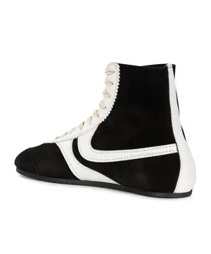 Dries Van Noten Round Toe Lace-up Sneakers