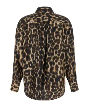 Alberto Biani Jaguar Print Shirt