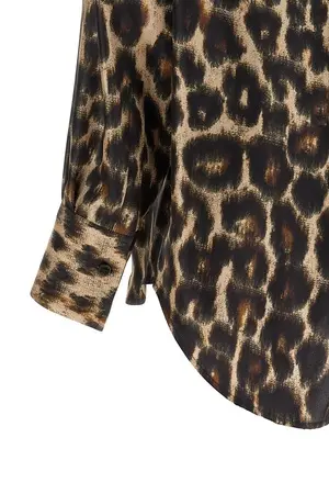 Alberto Biani Jaguar Print Shirt
