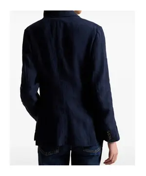 Polo Ralph Lauren Single-breasted Linen Blazer
