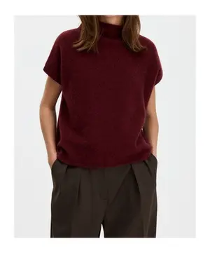 Filippa K High-neck Cap-sleeve Sweater
