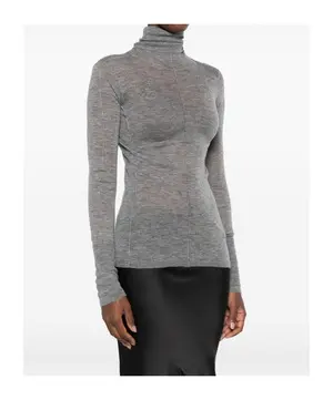Elisabetta Franchi Roll-neck Wool Top