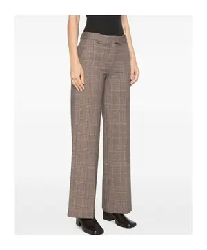 CIRCOLO 1901 Casual Trousers With Belt Loops