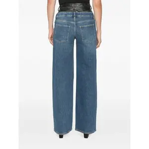 Simkhai Waist Wideleg Jeans