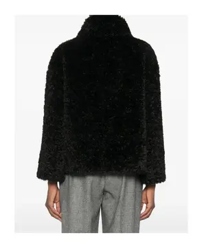 Herno Faux-fur High-neck Coat
