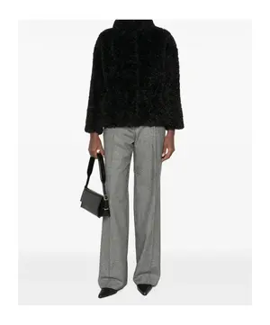 Herno Faux-fur High-neck Coat