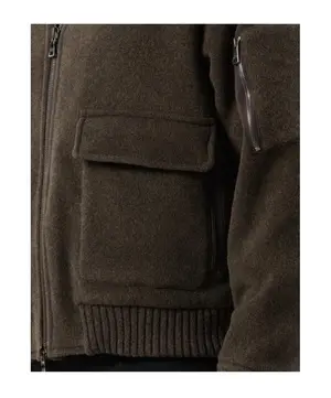 Paul & Shark Ribbed-collar Zip-up Jacket