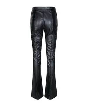 Elisabetta Franchi Ribbing Flared Trousers