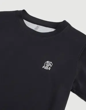 Brunello Cucinelli Cotton Jersey T-shirt With Logo