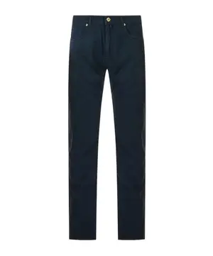 Incotex Casual Pants With Belt Loops - Black