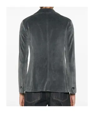 CIRCOLO 1901 Velvet Single-breasted Jacket