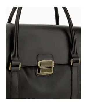 Emporio Armani Leather Tote Bag
