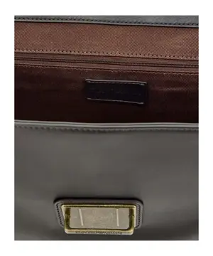 Emporio Armani Leather Tote Bag