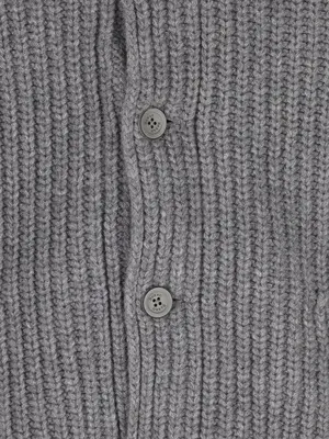 Herno Button-front Long-sleeve Knit Cardigan