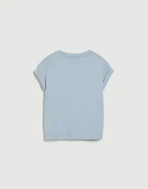Brunello Cucinelli Cotton Jersey T-shirt With Monili