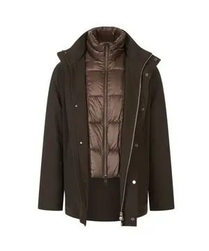 MONTECORE High-neck Zip-up Jacket