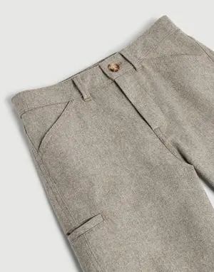 Brunello Cucinelli Belt-loop Tapered Trousers