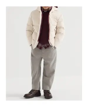 Brunello Cucinelli Belt-loop Tapered Trousers