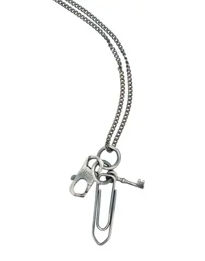 MAISON MARGIELA Metal Pendant Necklace