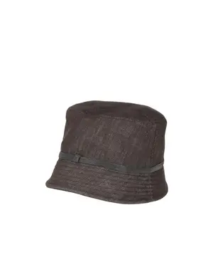Brunello Cucinelli Denim Bucket Hat
