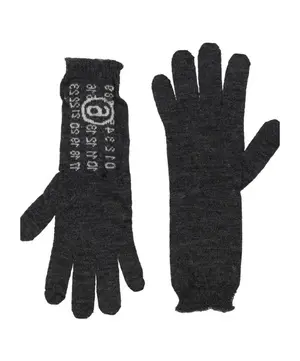 MAISON MARGIELA Two-tone Wool Gloves