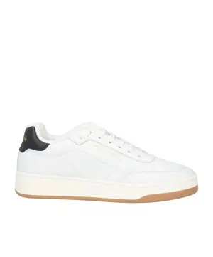 Saint Laurent Simple Low-top Leather Shoes - White