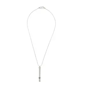 MAISON MARGIELA Metal Pendant Necklace - Silver