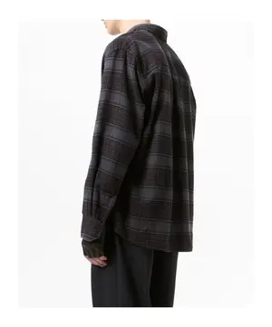 Our Legacy Checked Flannel Shirt - Fading Nocturne