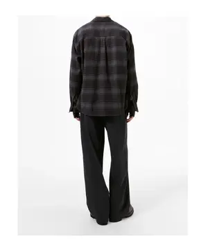 Our Legacy Checked Flannel Shirt - Fading Nocturne