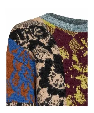 Dries Van Noten Patterned Long-sleeved Sweater - No