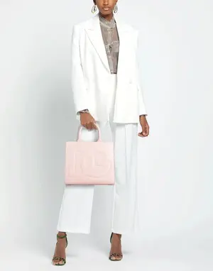 Dolce & Gabbana Leather Tote Bag - Pink