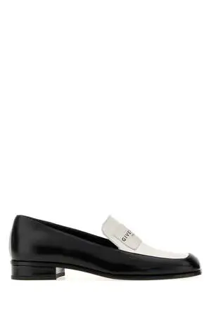 Givenchy Two-tone Leather Tux Loafers
