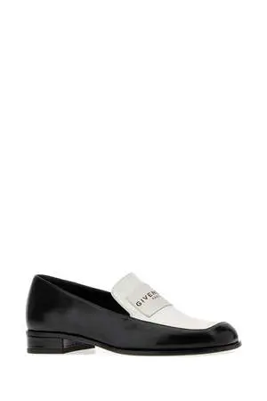 Givenchy Two-tone Leather Tux Loafers