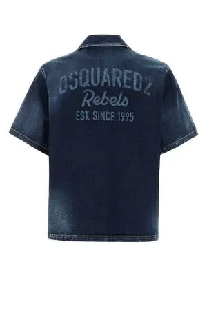 Dsquared2 Stretch Denim Shirt